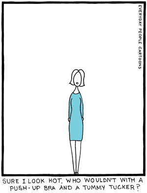 Shapewear Comic by Everyday People Cartoons