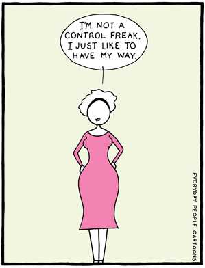 Control Freak Comic by Everyday People Cartoons