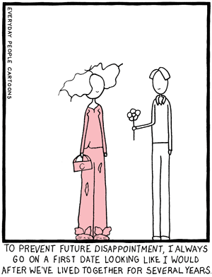 First Date Comic by Everyday People Cartoons