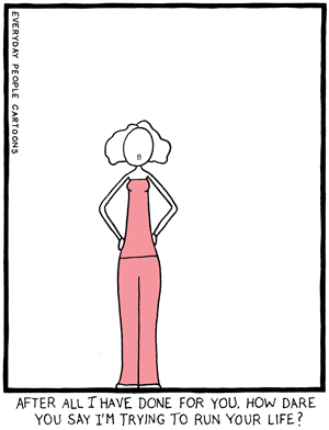 Controlling Comic by Everyday People Cartoons