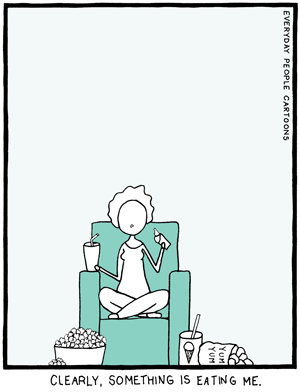 Over Eating Comic by Everyday People Cartoons