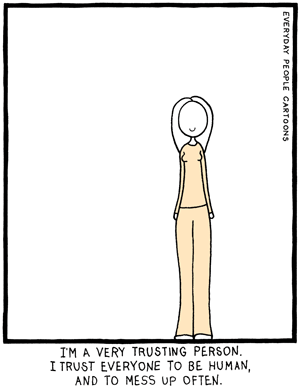 Trust Comic by Everyday People Cartoons