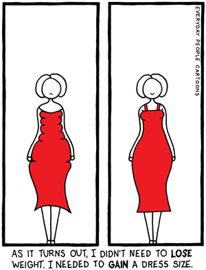 Weight Gain Comic by Everyday People Cartoons