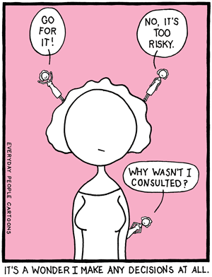 Decisions Comic by Everyday People Cartoons