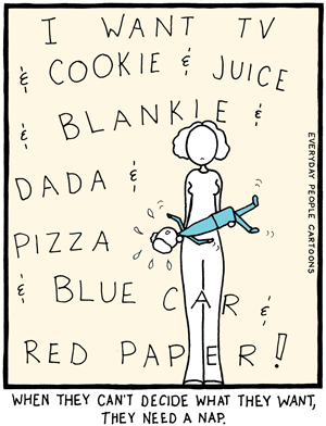 Nap Time Comic by Everyday People Cartoons