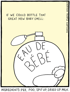 New Baby Smell Comic by Everyday People Cartoons