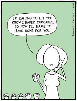 Baked Goods Comic by Everyday People Cartoons