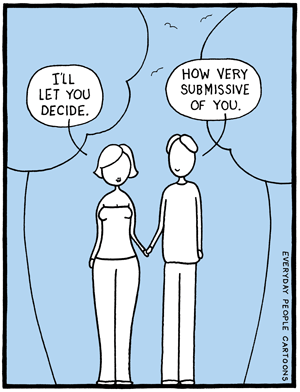 Submissive Comic by Everyday People Cartoons