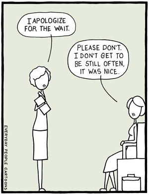 Waiting Room Comic by Everyday People Cartoons