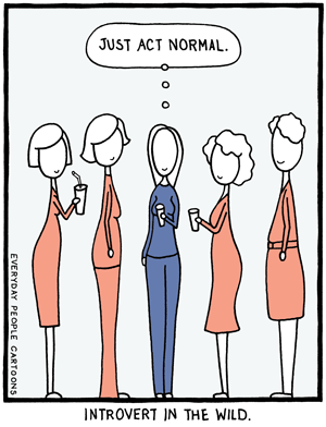 Introvert Comic by Everyday People Cartoons