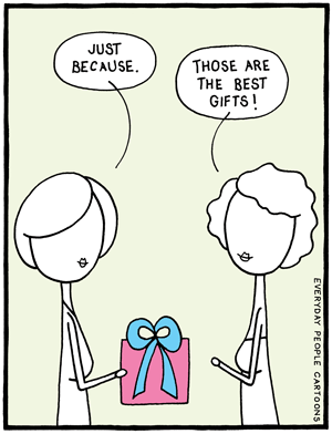Best Gifts Comic by Everyday People Cartoons