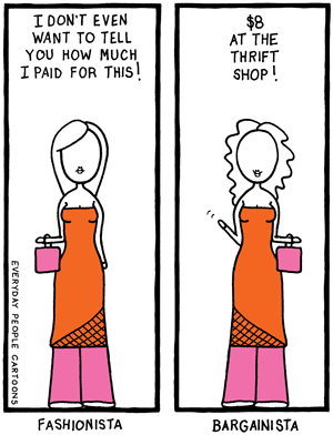 Thrift Store Comic by Everyday People Cartoons